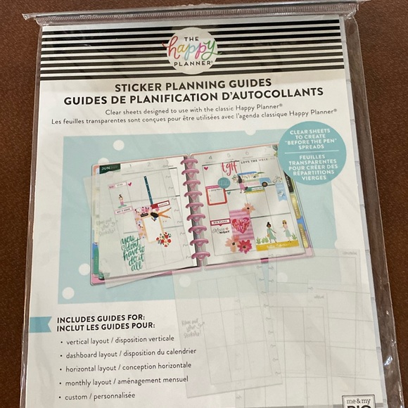The Happy Planner | Office | Happy Planner Sticker Guides | Poshmark